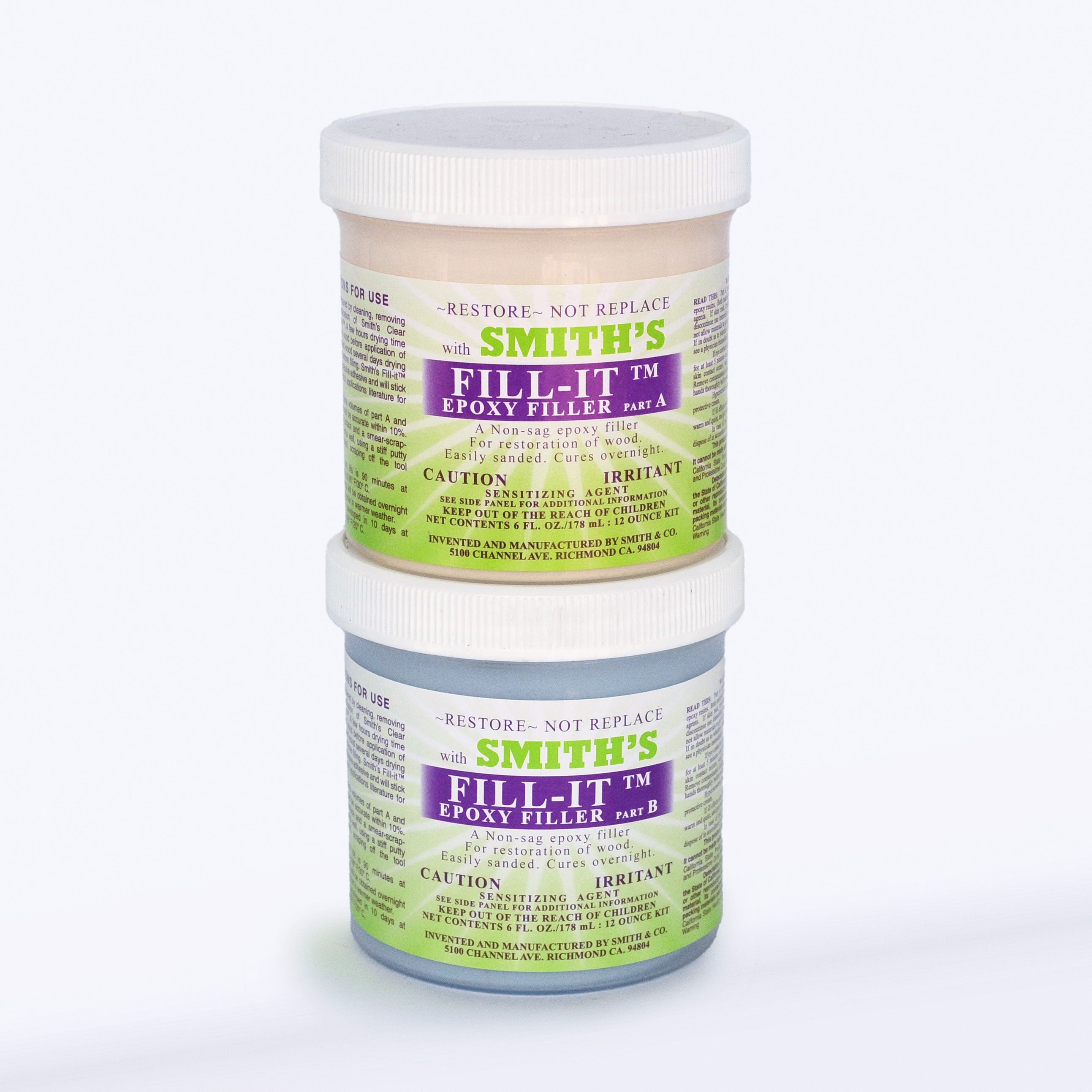 Fill-It Non-Sag High-Strength Filler – Smith & Co.